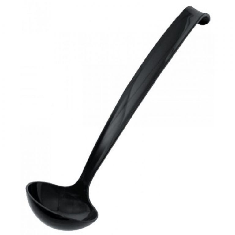 Schorin Company | 1 oz Black Plastic Ladle - Schorin Company